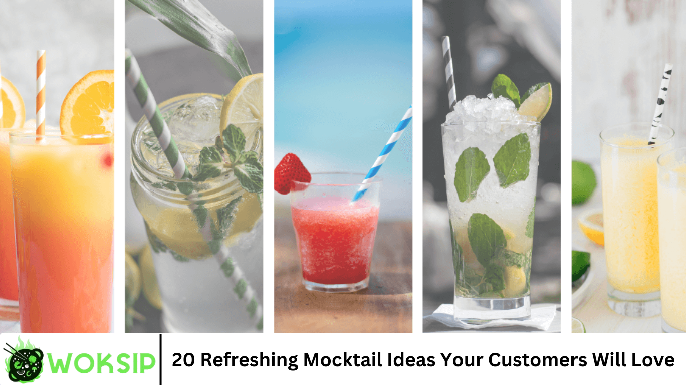 20 Refreshing Mocktail Ideas Your Customers Will Love- WokSip